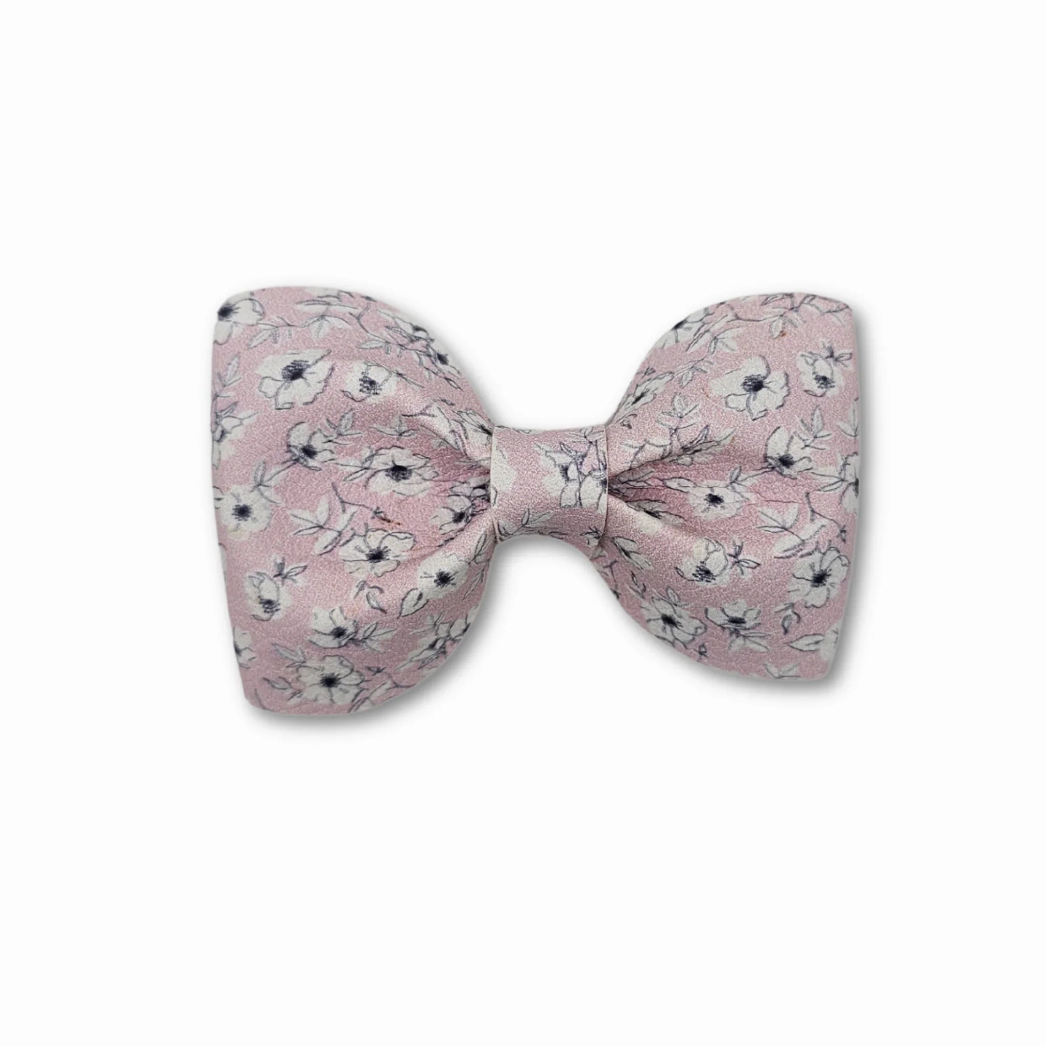 Pinch | Poppy Faux Leather Hair Bow – Kofi Kreations